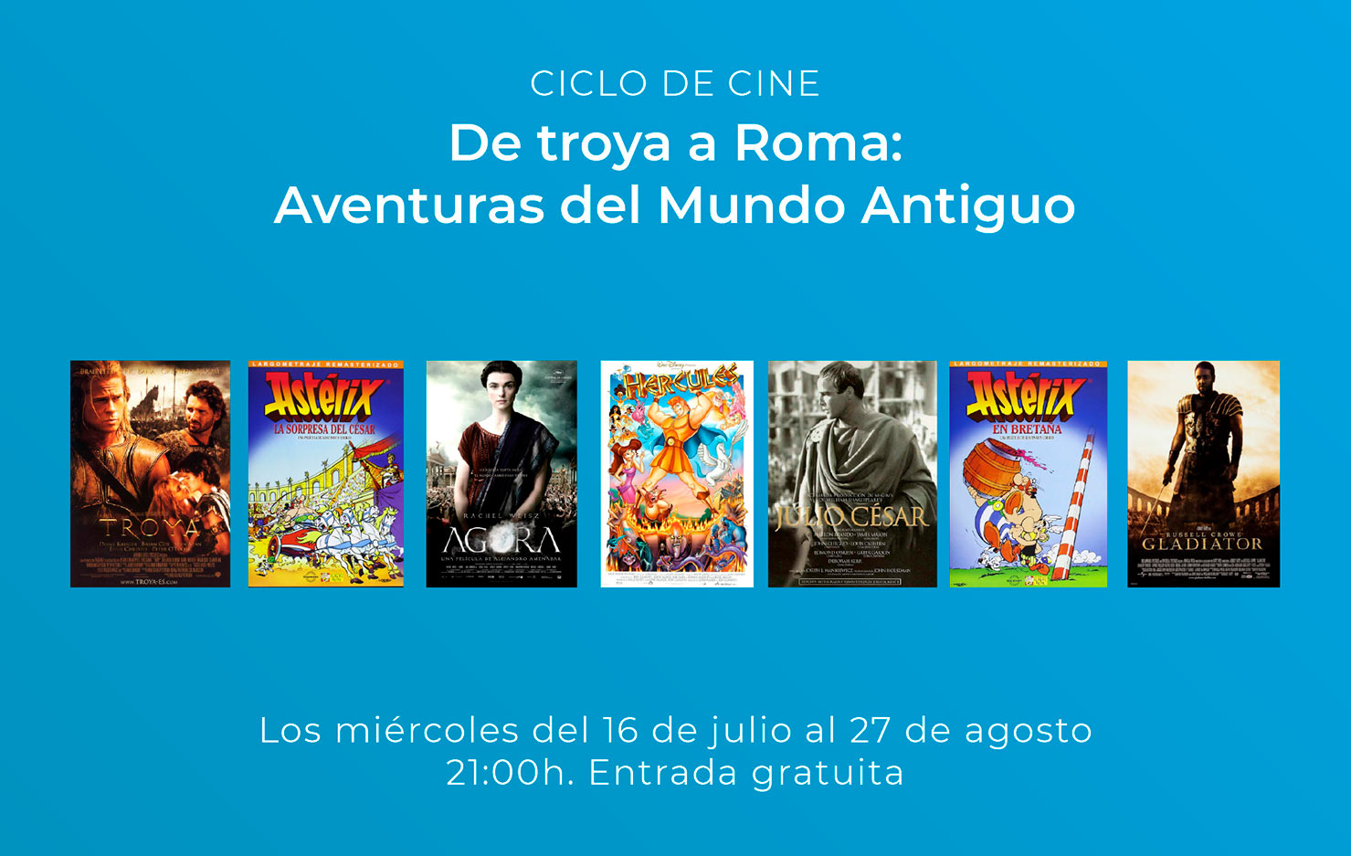 Cines de verano en el interior de la Región de Murcia